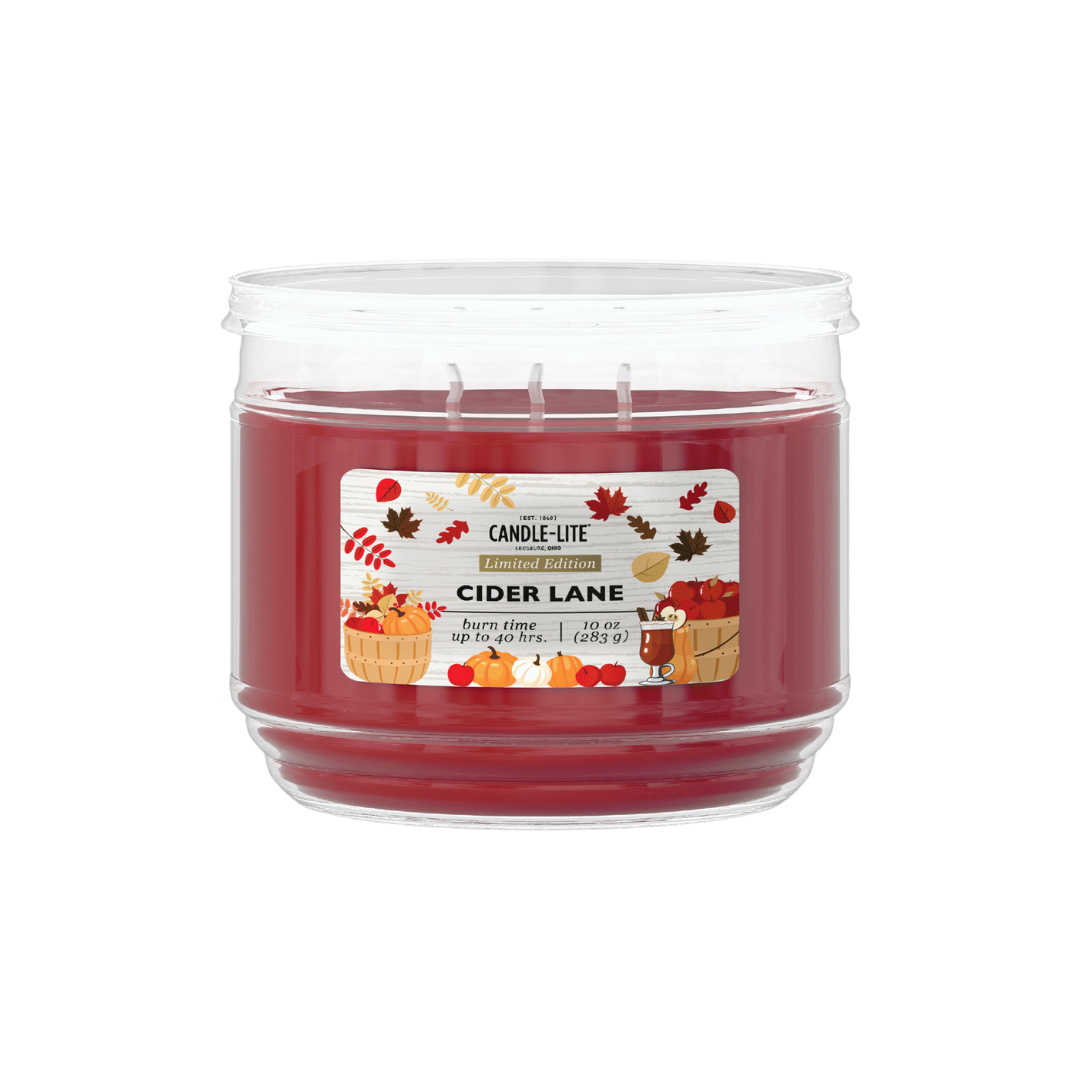Cider Lane 10oz Jar Candle – Candle-lite Company