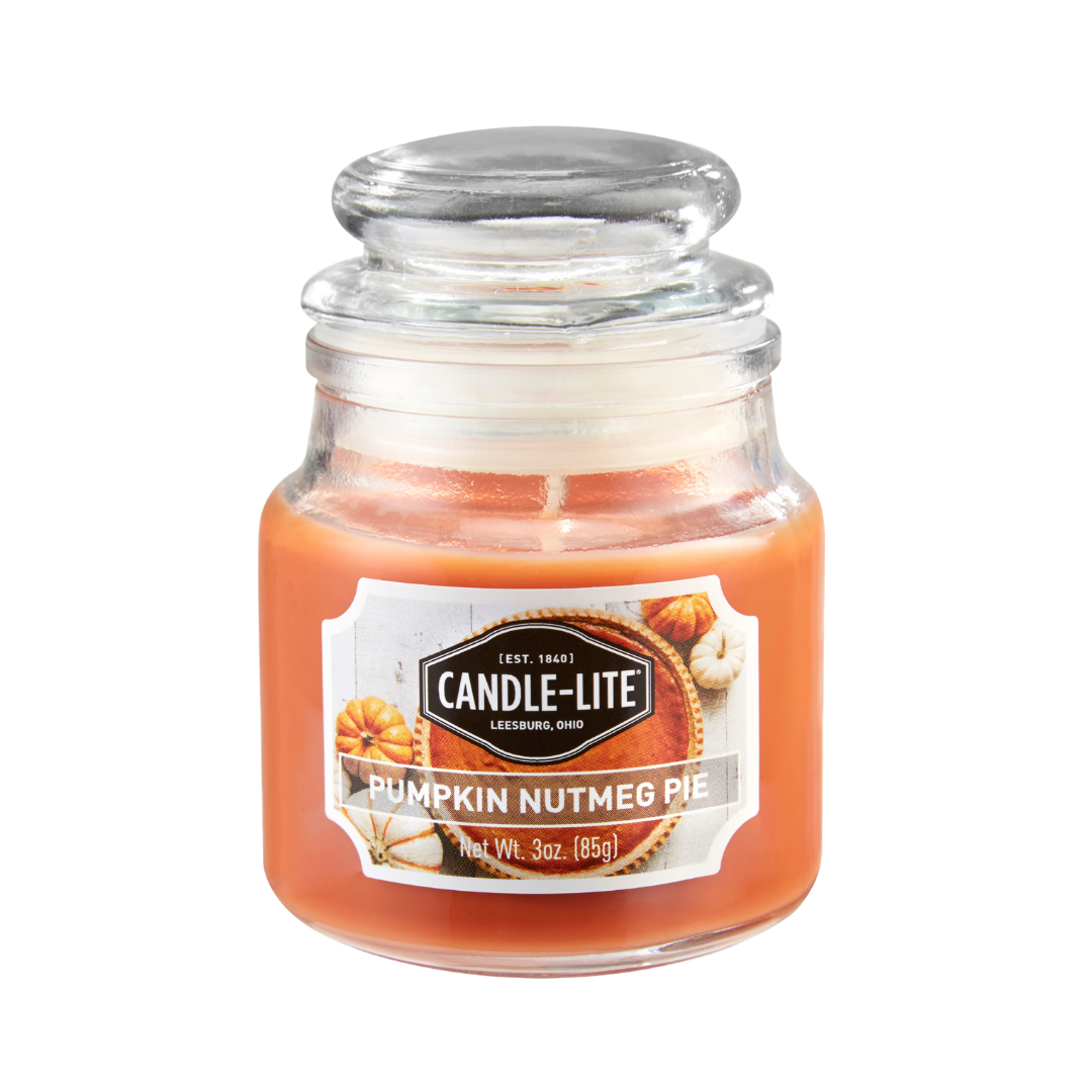 Pumpkin Nutmeg Pie 3oz Jar Candle – Candle-lite Company