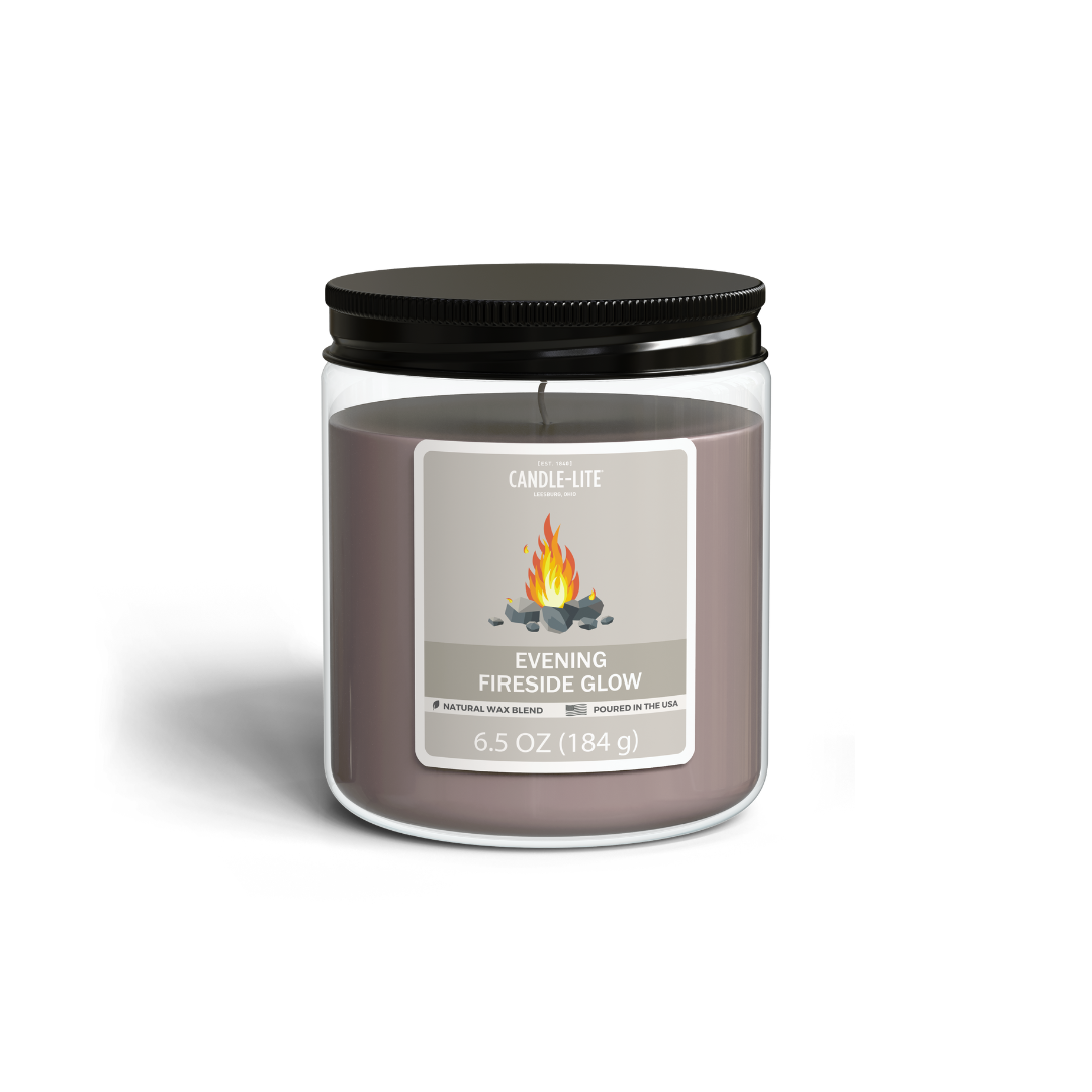 Evening Fireside Glow 6.5oz Jar Candle – Candle-lite Company